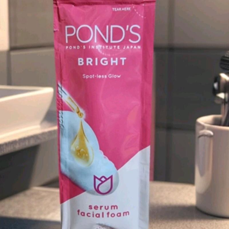 PONDS SERUM FACIAL FOAM 10g (2026 Expiration) Facial Cleansing - TikTok ...