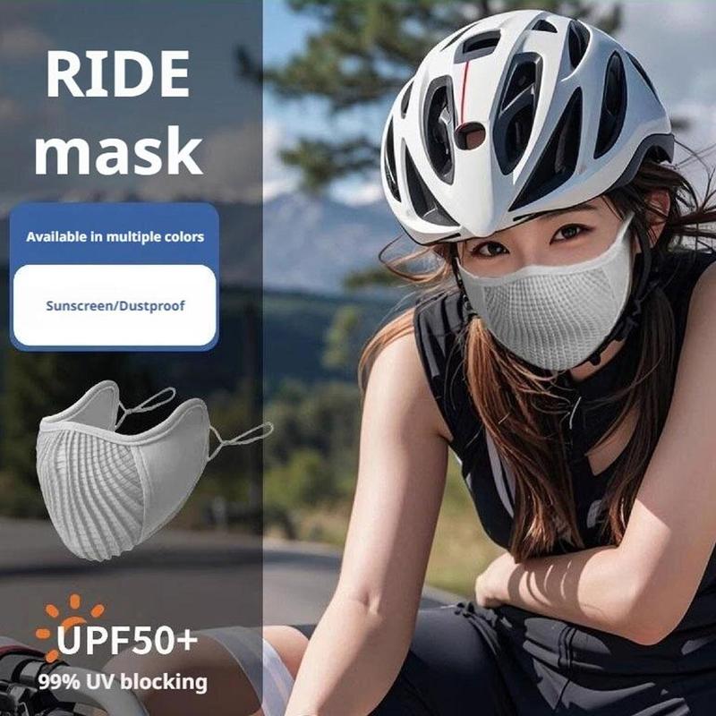 Sun Protection Cycling Mask UV Protection Face Cover With Ey - TikTok ...