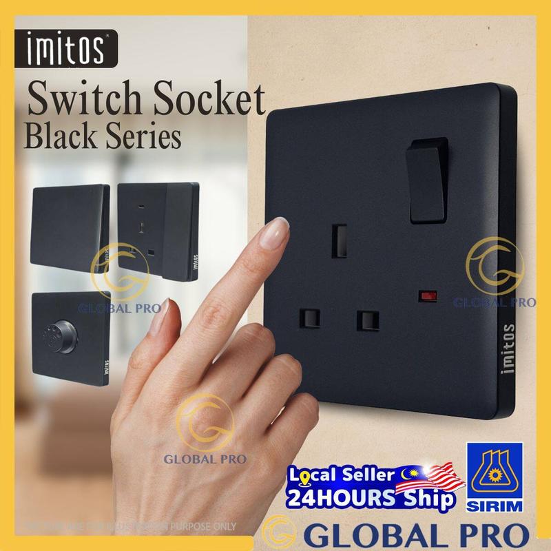 Soket Suis Siri Hitam Penuh, SIRIM IMITOS BR Siri, Dimmer 15 - TikTok ...