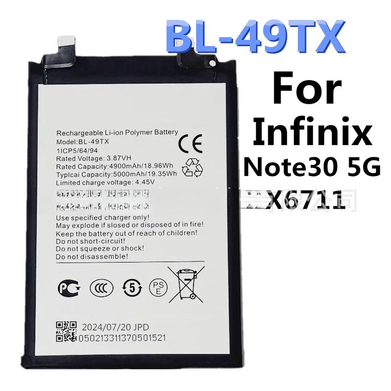 Telefon Infinix Note30 5G, BL-49TX, X6711, Sesuai - TikTok Shop Malaysia
