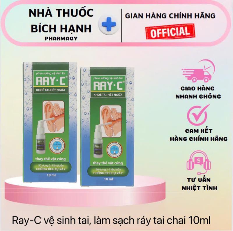 Ray-C vệ sinh tai, làm sạch ráy tai chai 10ml - TikTok Shop Vietnam
