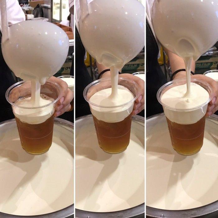 Prime Powder Cheese Cream / Cheese Foam topping thai tea brown sugar ...