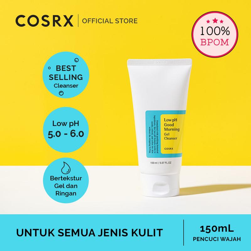 Cosrx Low pH Good Morning Cleanser 150ml Facial Membersihkan - Shop | Tokopedia