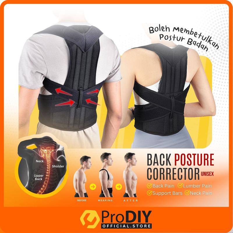 NY-48 UNISEX Posture Corrector Back Support Belt Back Postur - TikTok ...