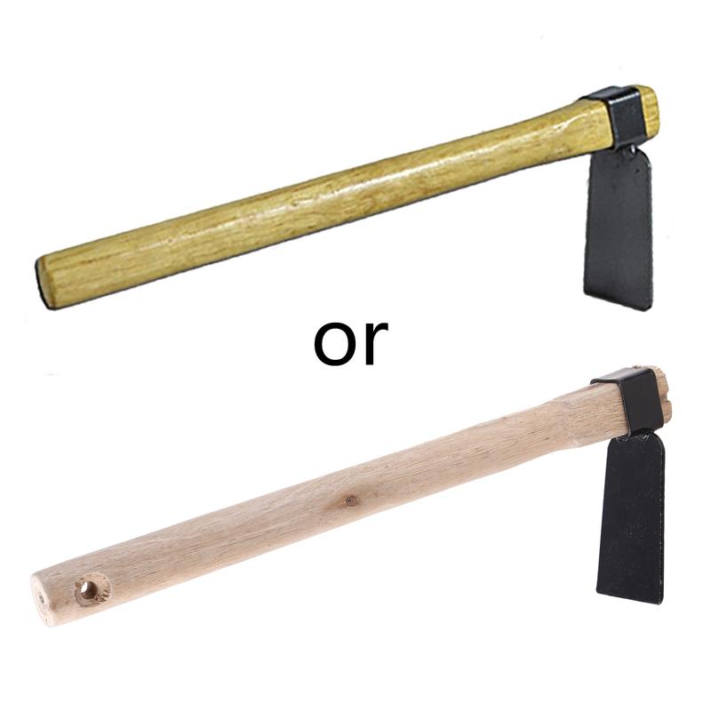 Indispensable Low Carbon Steel + Wood Mini Multifunctional Durable Hoe ...