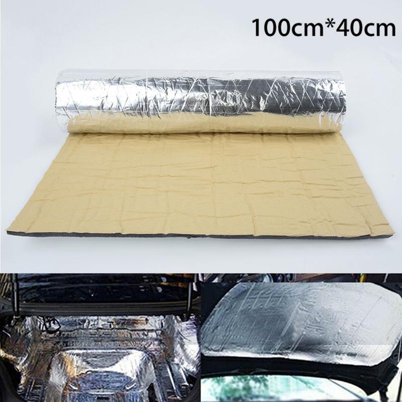 [6.13]100x40cm 5mm Car Sound Proofing Deadening Vehicle Insulation ...