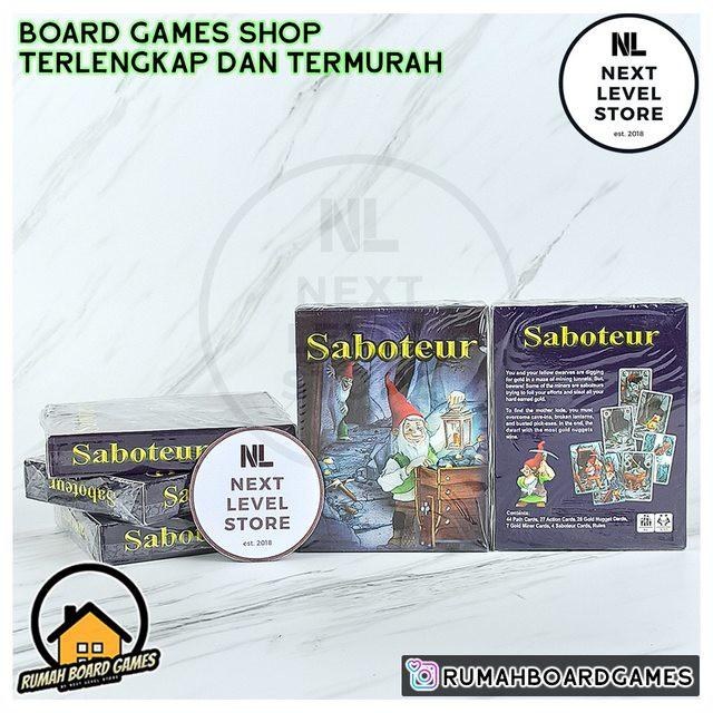 Promo Saboteur Board Game Games Card English Permainan Kartu Bluffing ...