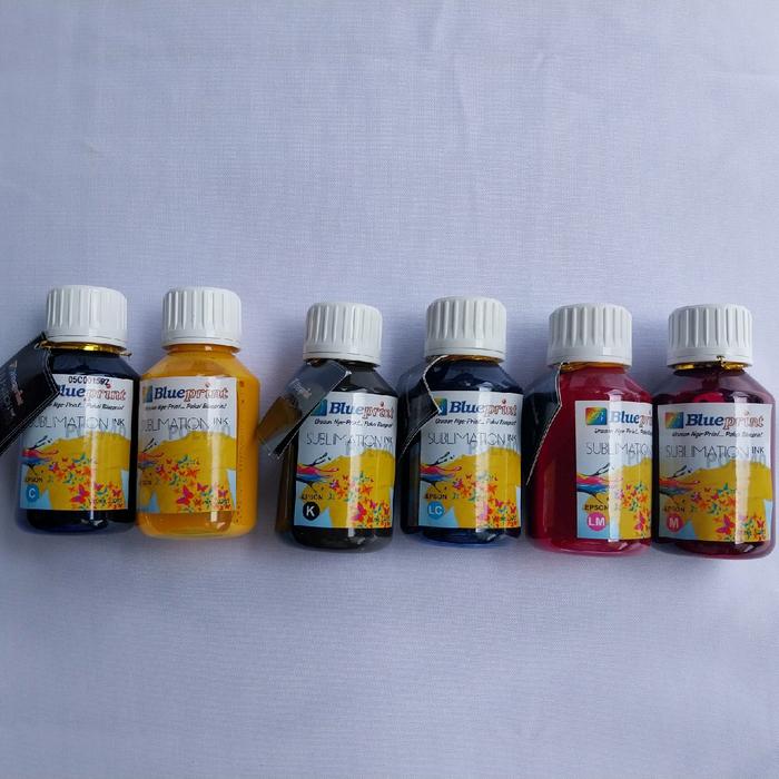 Jual Harga Cuci Gudang Tinta Blueprint Sublim Original 100 ML Printer ...