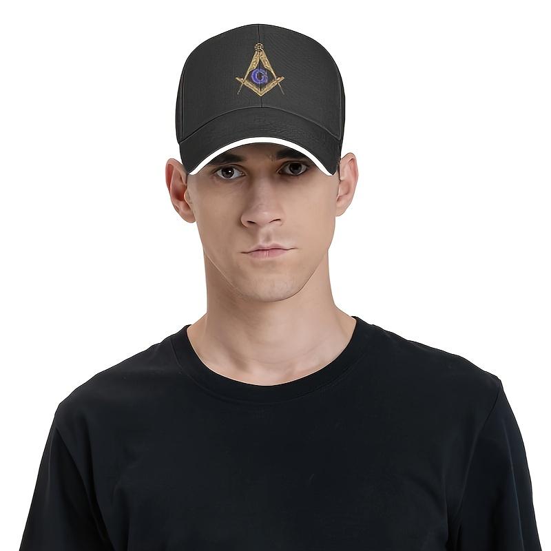 Hand Washable Polyester Freemason Masonic Symbol Baseball Ca - TikTok Shop