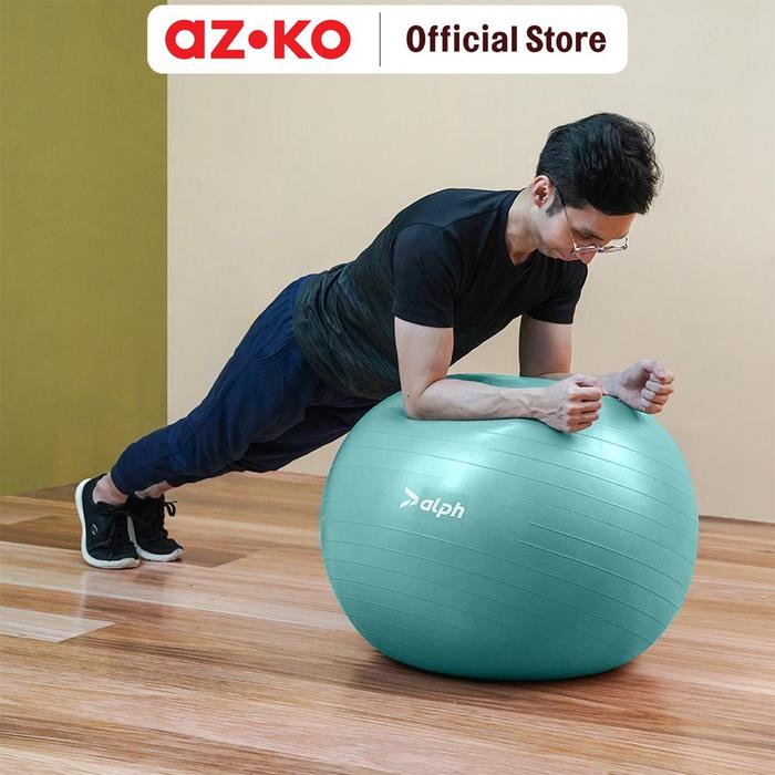 Jual AZKO Alph Bola Fitness V2 Gym Ball Bola Yoga Fitness Ball ...