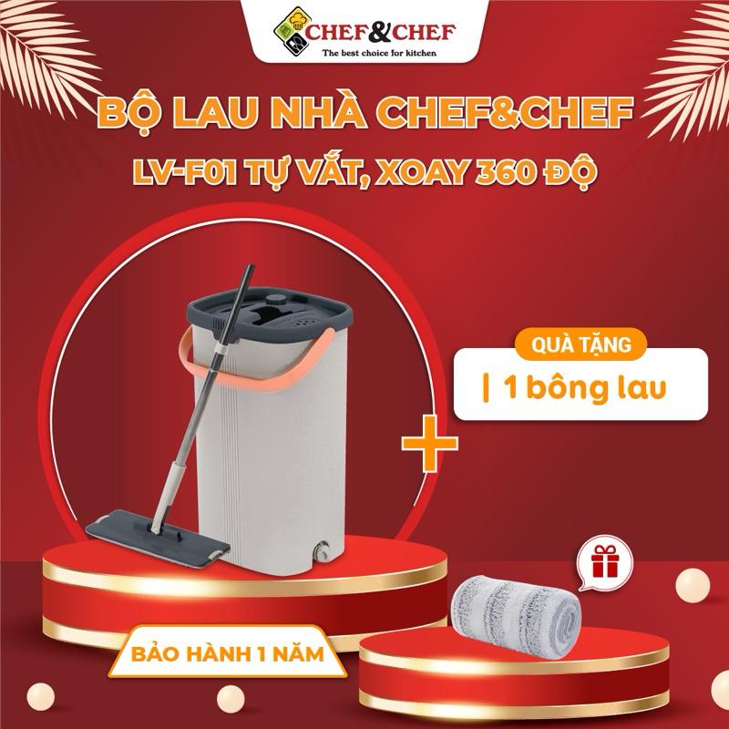 Bộ Cây Lau Nhà CHEF&CHEF mã LV-F01 Tự Vắt, Chổi Lau Nhà Thôn - TikTok ...