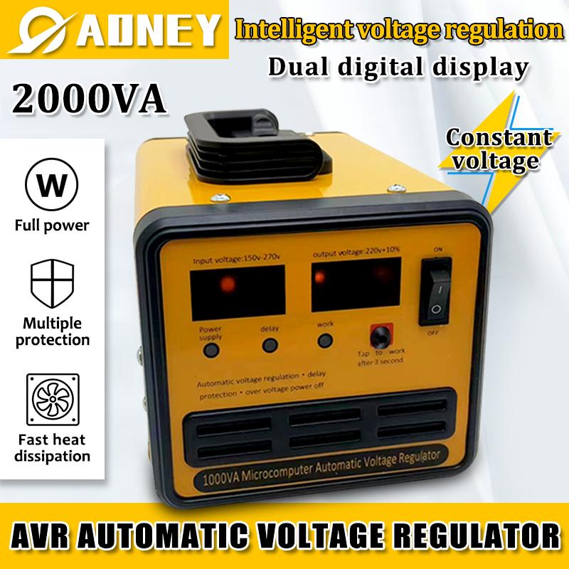 【COD】AVR Automatic Voltage Regulator 2000watts SVR-2000VA/1500VA/1000VA ...