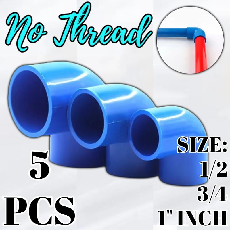 3703-083 5PCS (1/2, 3/4, 3/4x1/2, 1" INCH) PVC Elbow GB UPVC - TikTok ...