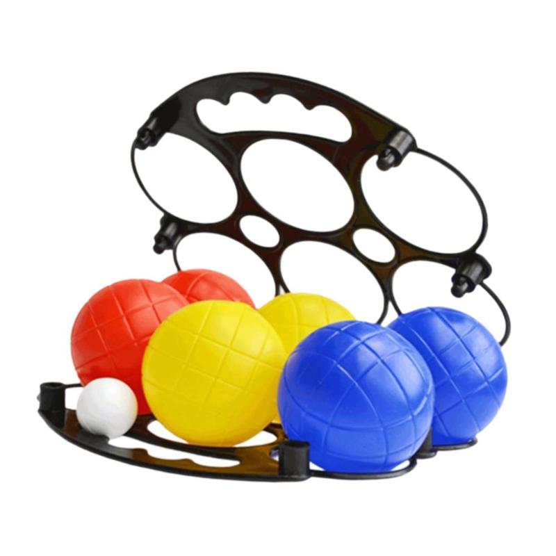 6 Pieces Petanque Balls Set Bocce Balls for Boys Outdoor Activities ...