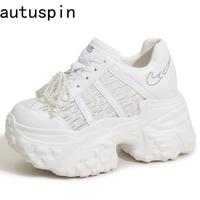 Jual AUTUSPIN 10cm Height Increasing Summer Shoes for Women 2025 ...