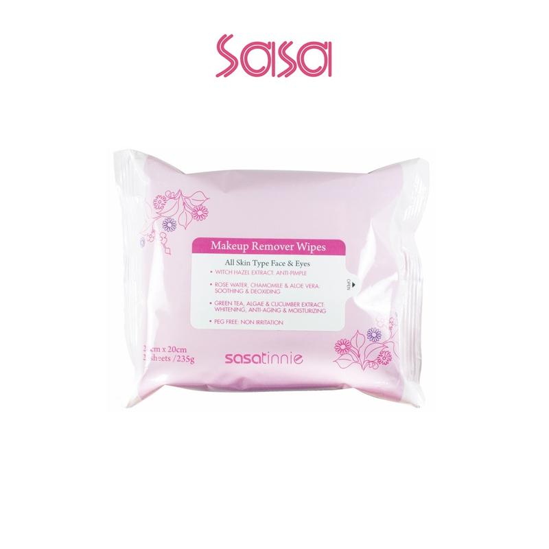 Sasatinnie Makeup Remover Tissues (25 Pcs) - TikTok Shop Malaysia
