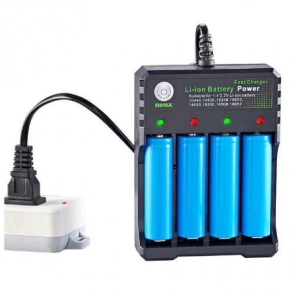 4 Slots AC 110V 220V Dual for 18650 Charging 3.7V Rechargeable - TikTok ...