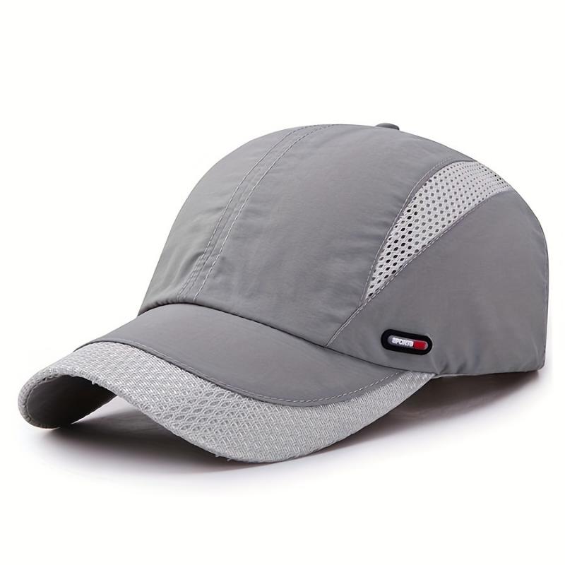 Moisture-Wicking Baseball Cap - Adjustable, Quick-Dry Sun Ha - TikTok Shop