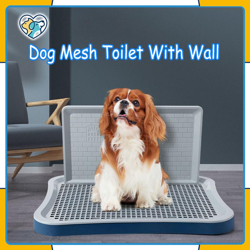 Dog Large Flatbed Toilet Pet with Wall Mesh Potty Potty for Large ...