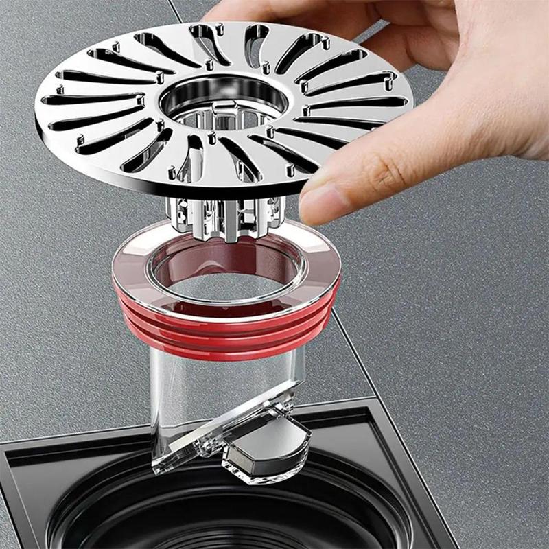 Bathroom Drain Strainer Filter Drain Cover Plug Bathroom Drain - TikTok ...