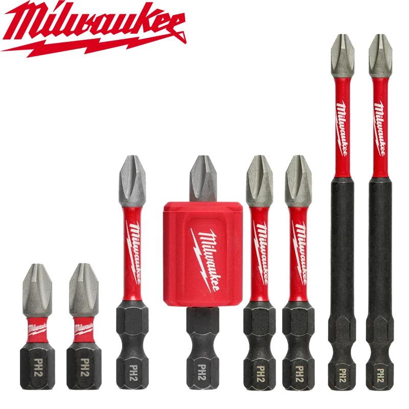 Milwaukee Original PH2 Bits 25mm/50mm/89mm Magnetic Drill Bits - TikTok ...