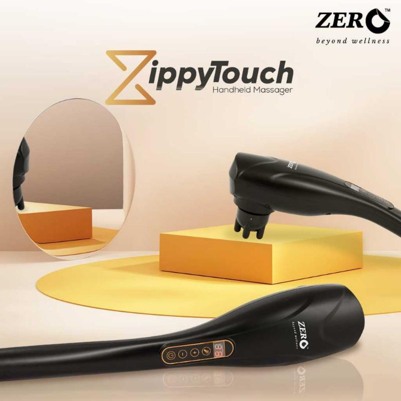 Zero Healthcare Zippy Touch Pro Massage Gun - Deep Tissue Percussion ...