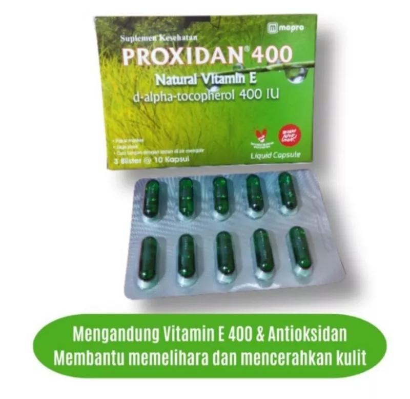 Proxidan 400IU Mencerahkan Kulit dengan Vitamin E 400IU - Shop | Tokopedia