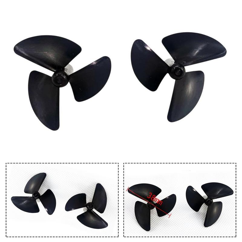 38mm 3-Blade RC Boat Propeller Set - Left & Right Hand for DIY - TikTok ...