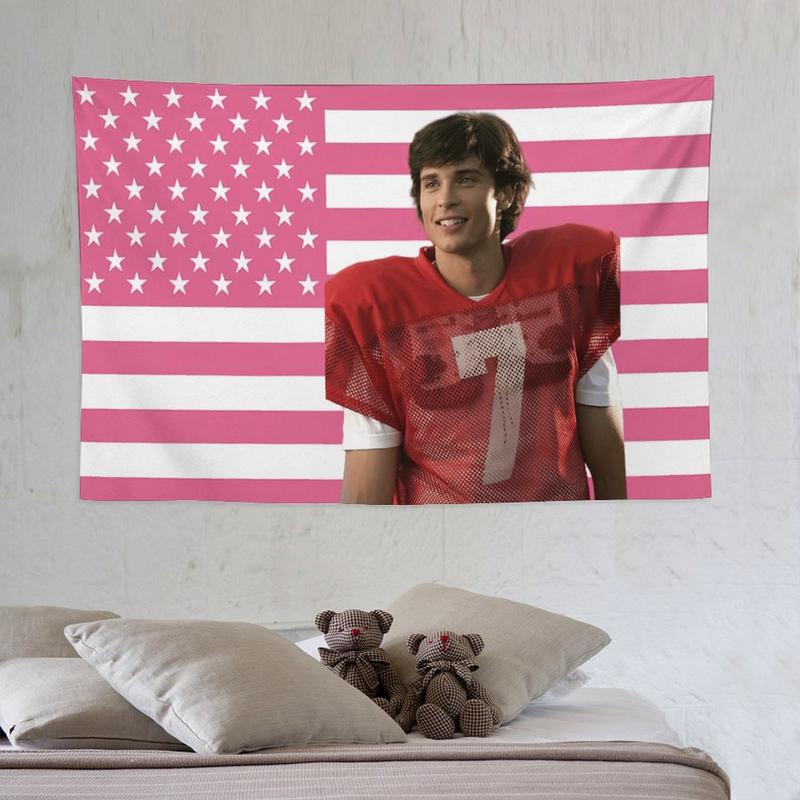 Tom Art Welling Tapestry poster concert banner bedroom livin - TikTok Shop