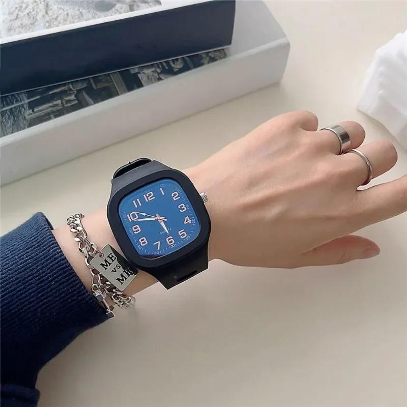 Fashionable and Minimalist Square Digital Quartz Watch Women - TikTok ...