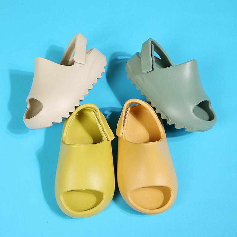 Foreign Trade Summer Children's Coconut Slippers for Girls Thick ...