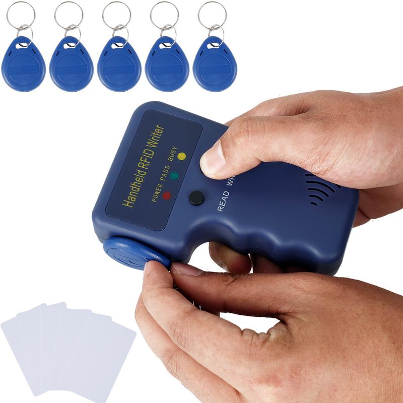 125KHz RFID Card Copier Portable Handheld Writer ID Card Duplicator ...