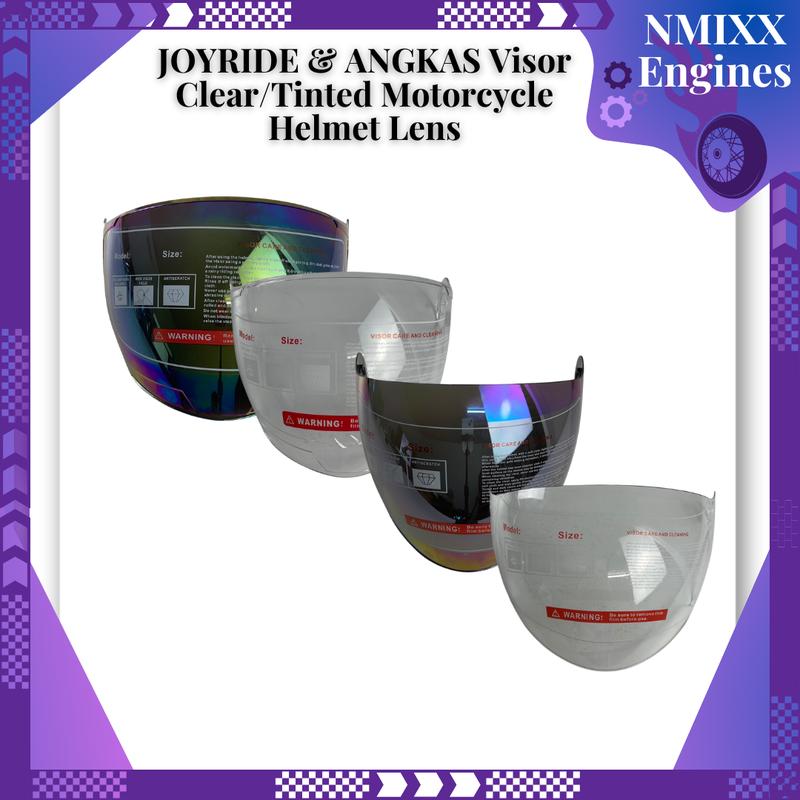 JOYRIDE & ANGKAS Visor Clear/Tinted Motorcycle Helmet Lens - TikTok ...