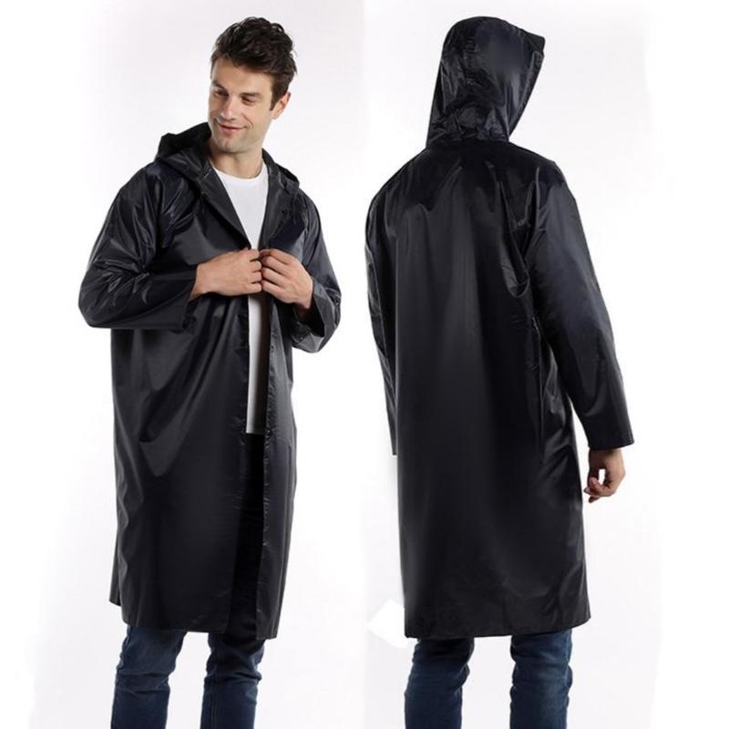 PVC Army green overcoat raincoat COD^_^ color blue ,green,black ...