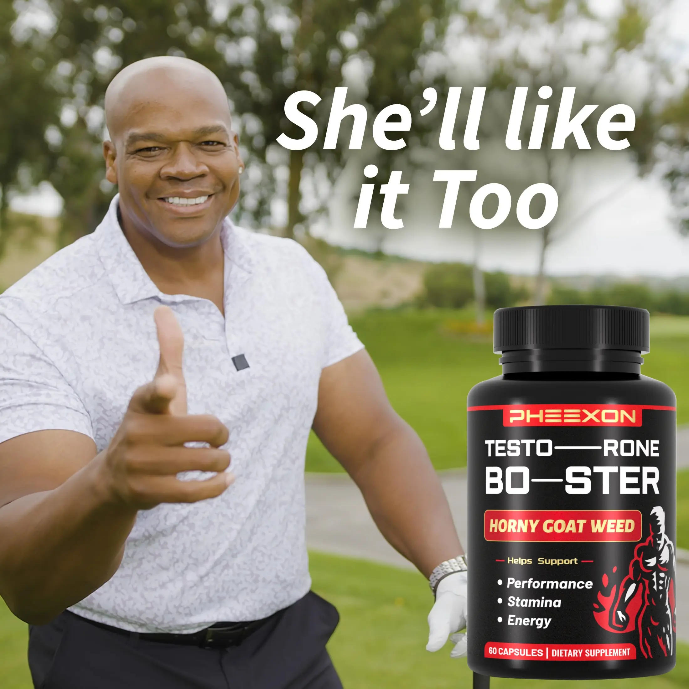 Horny Goat Weed Supplement with Zinc, Maca, Tongkat Ali, Ashwagandha ...