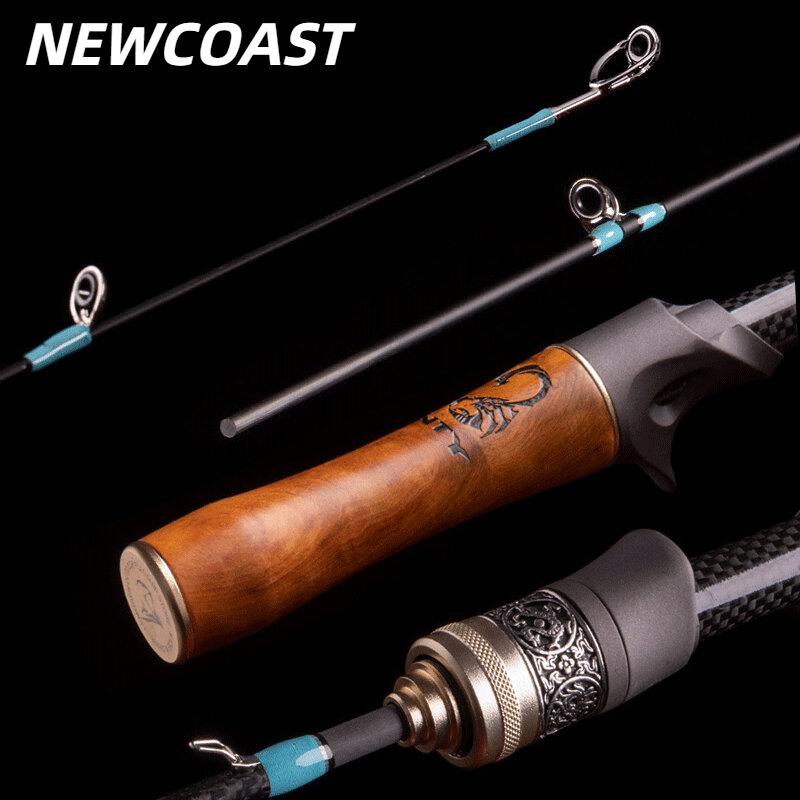 NEWCOAST Fishing Pole Solid Tip UL Fishing Rod Ultra Light Spinning ...