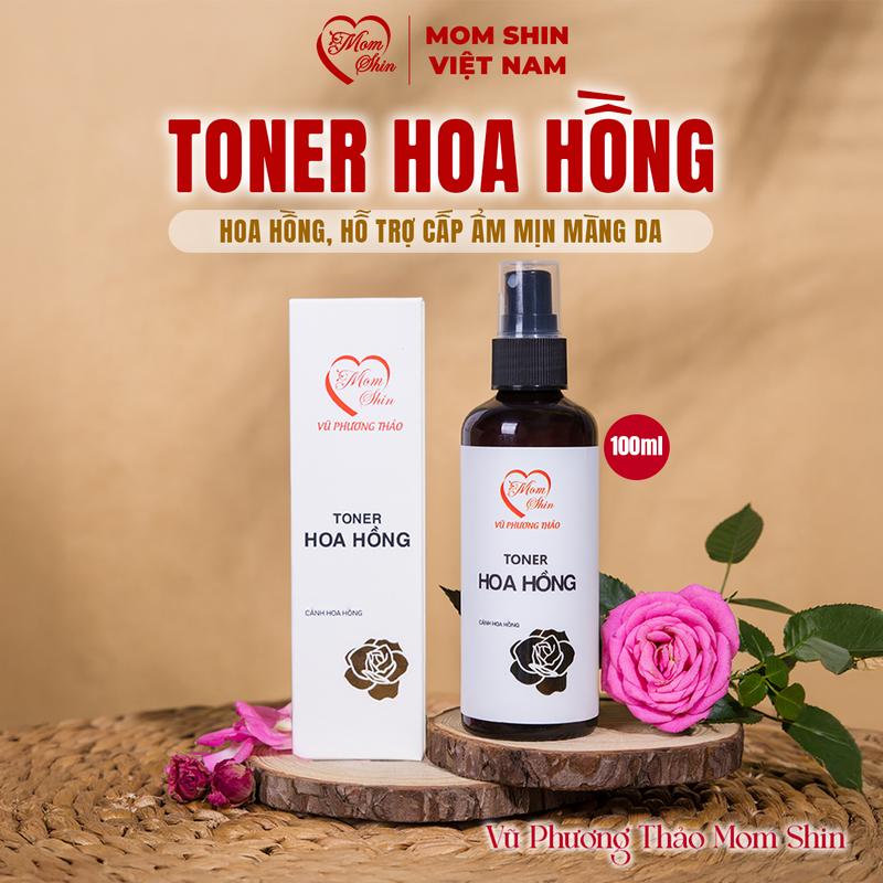 MOM SHIN | Toner Hoa Hồng 100ml | Hỗ Trợ Chăm Sóc Da, Dưỡng Ẩm - TikTok ...