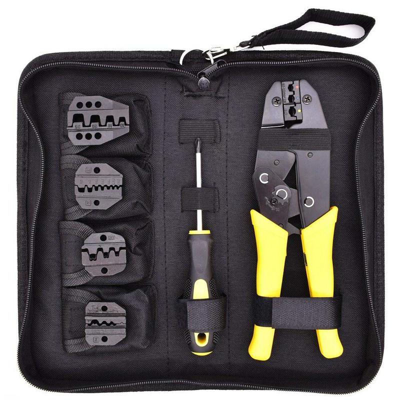 Set Pengelim Wayar, Alat Tangan Elektrik, dengan Pemutar Skru, - TikTok ...
