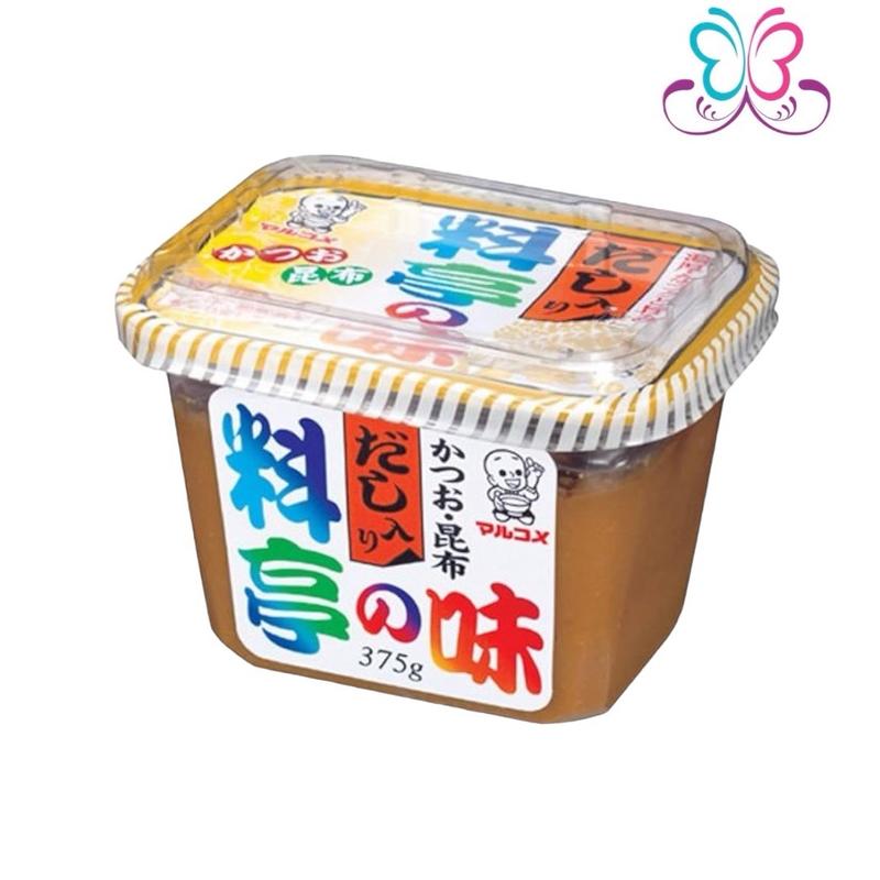 MARUKOME MISO PASTE 375g Ryotei with Bonito and Kelp soup stock ...