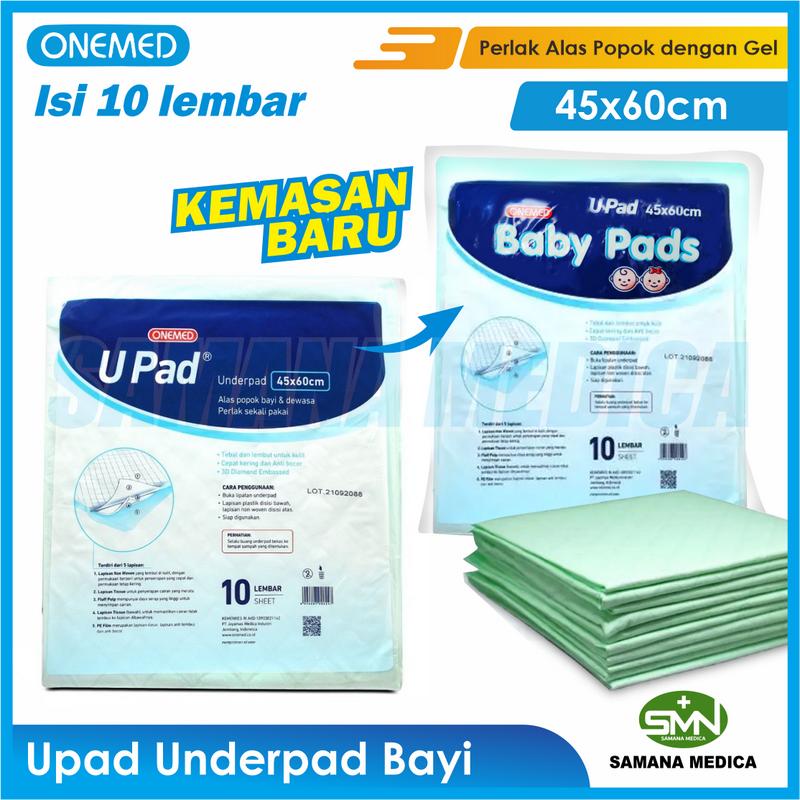 Upad Underpad Bayi 45x60 1 Bag isi 10 Perlak Alas Popok dengan - Shop ...