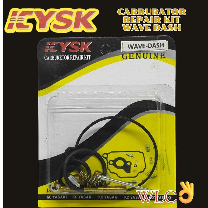 WAVE DASH CARBURATOR REPAIR KIT YSK GENUINE JAPAN QUALITY PARTS - TikTok Shop Philippines