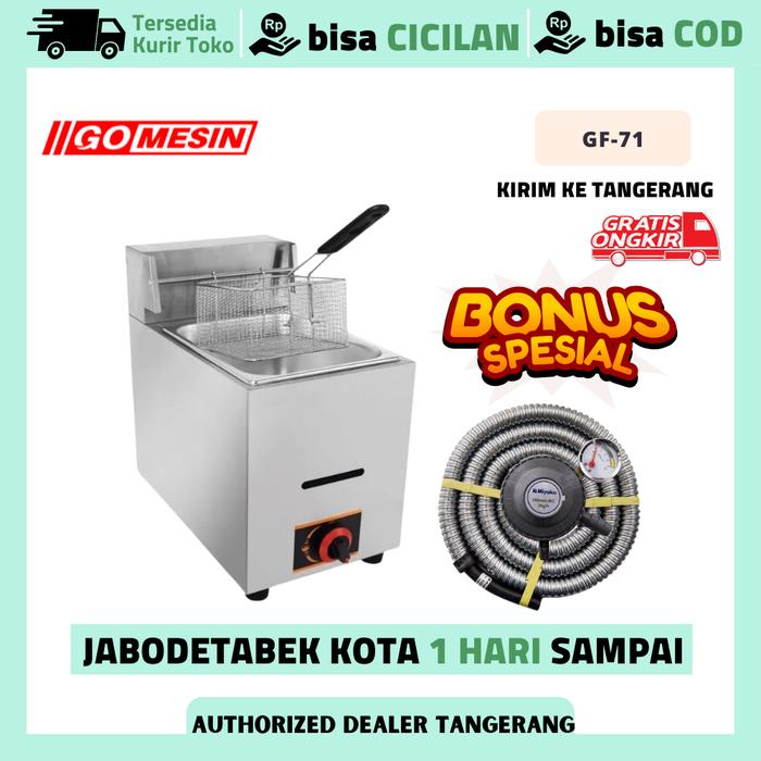 Jual DEEP FRYER GAS GETRA GF 101G PENGGORENGAN AYAM KENTANG ORIGINAL ...