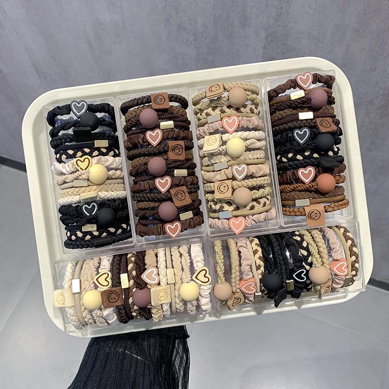 Gelang Getah Gred Tinggi, Warna Coklat, Ikat Rambut Scrunchies - TikTok ...