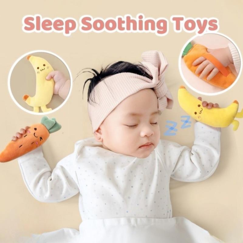 Baby Hand Held Ring Doll Baby Soothing Hand Grip Rope Sleeping - TikTok ...