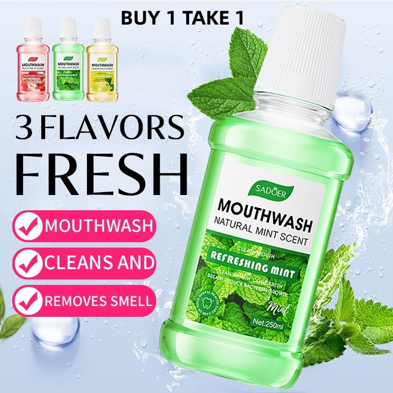 BUY 1 TAKE 1 Mint Mouthwash Long-lasting Fresh Mouthwash Bad - TikTok ...