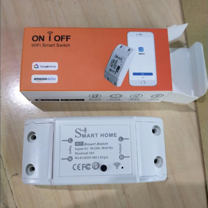 Jual ON OFF Wifi Smart Breaker Switch 10A 220V Android IOS Mini Smart ...