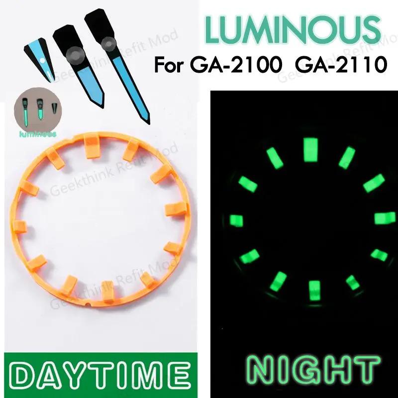 Luminous Hour Marker For GA2100 GA2110 Scale Ring Index DIY Watch ...