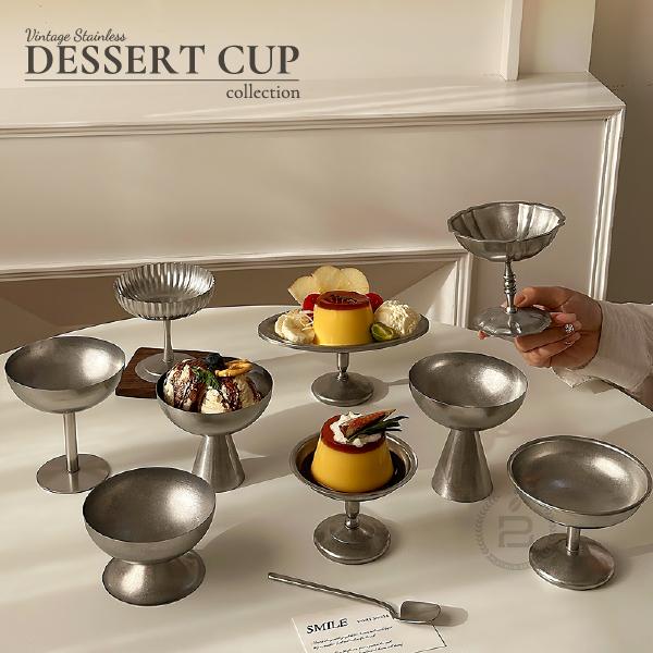 Jual Aesthetic Dessert Cup SUS 304 Stainless | Gelas Es Krim Puding Cup ...