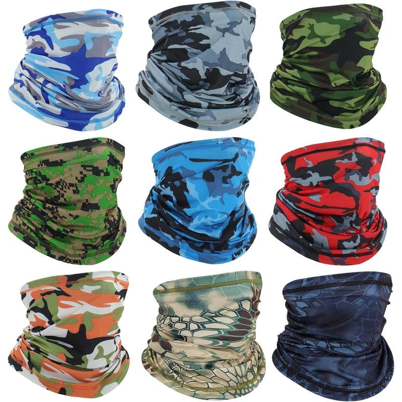 Breathable Gaiter Scarf Mask for Men Women Hiking, Cycling, , Fishing ...