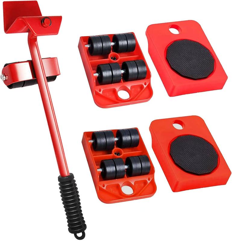 5-Pack Home Furniture Moving Kit - Heavy-Duty Slider Pads an - TikTok Shop